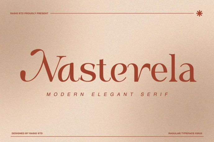 Nasterela Modern Elegant Serif Font - Free Font