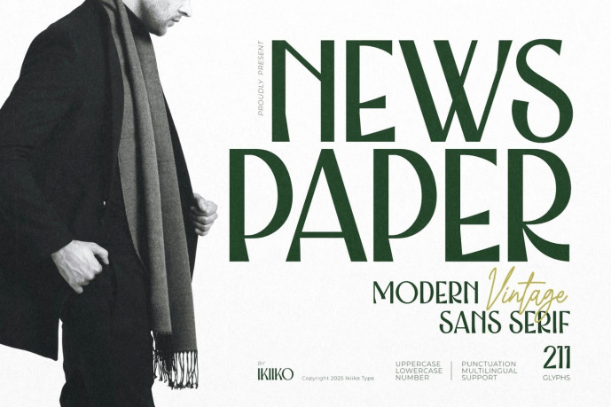 Newspaper Font - Free Font