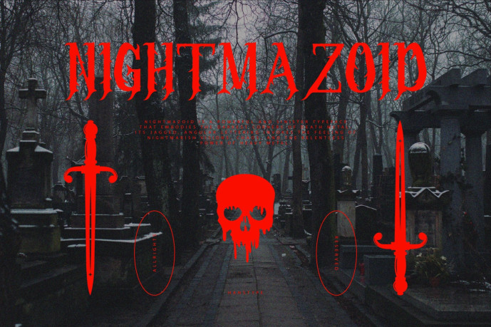 Nightmazoid Font - Free Font