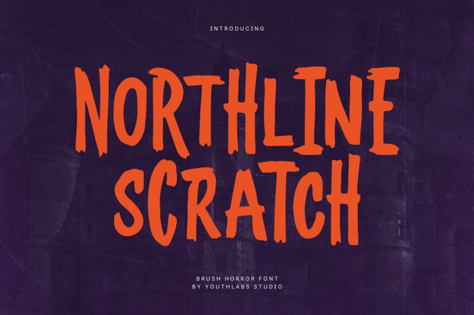 Northline Scratch Font - Free Font