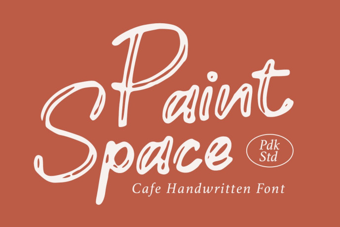 Paint Space Script Font - Free Font