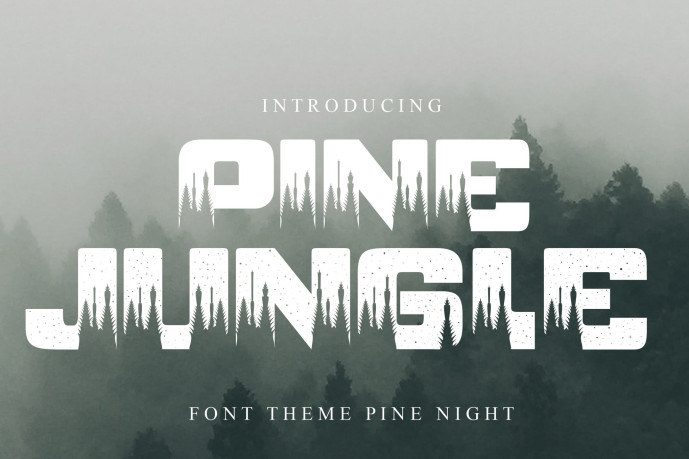 Pine Jungle Font - Free Font