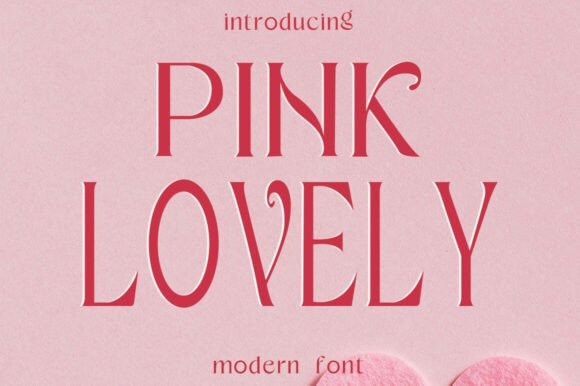 Pink Lovely Font - Free Font