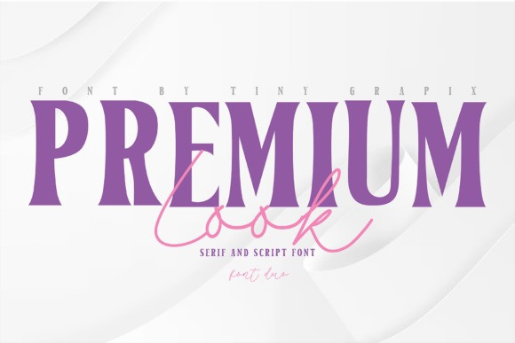 Premium Look Font Duo - Free Font