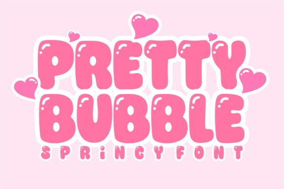 Pretty Bubble Typeface - Free Font