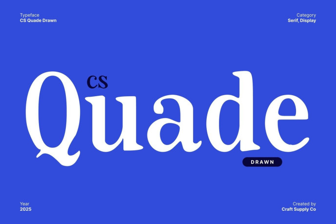 Quade Drawn Font - Free Font