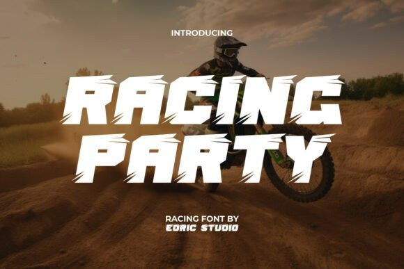Racing Party Font - Free Font