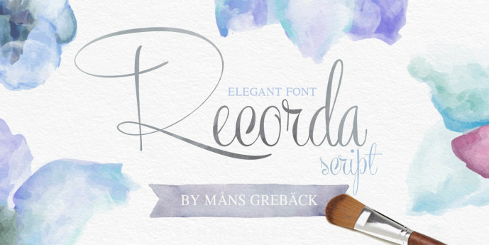 Recorda Script Font - Free Font