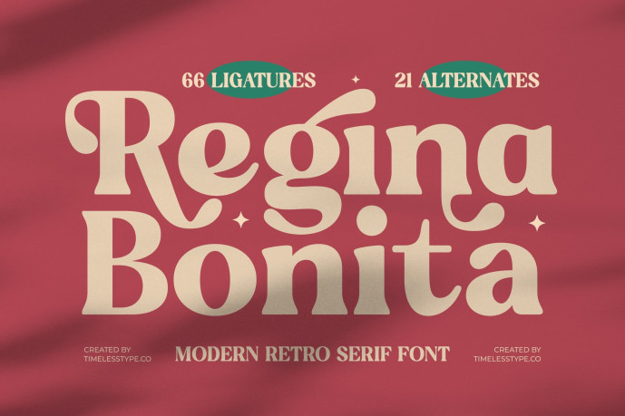 Regina Bonita Font - Free Font