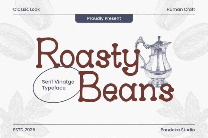 Roasty Beans Font - Free Font