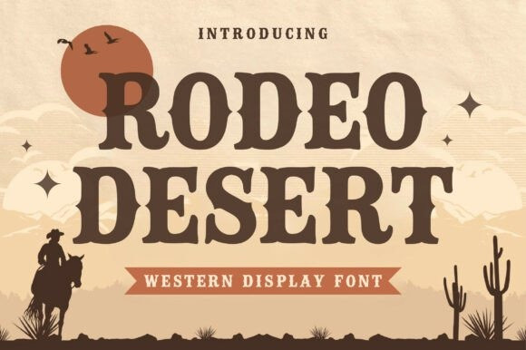 Rodeo Desert Font - Free Font