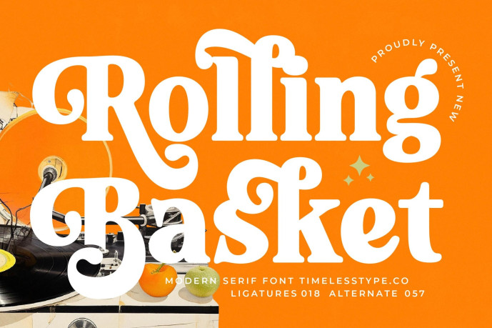 Rolling Basket Font - Free Font