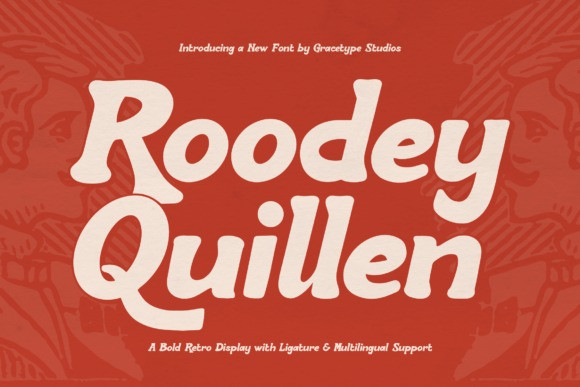 Roodey Quillen Font - Free Font