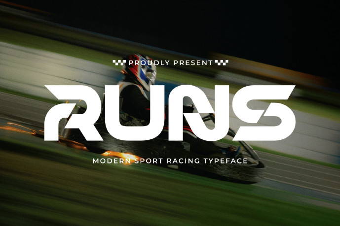 Runs Font - Free Font
