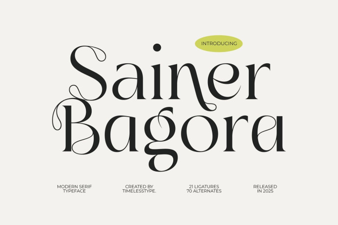 Sainer Bagora Font - Free Font