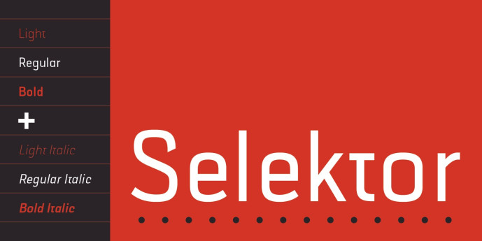Selektor Font Family - Free Font