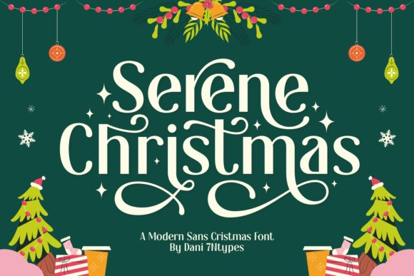 Serene Christmas Font - Free Font