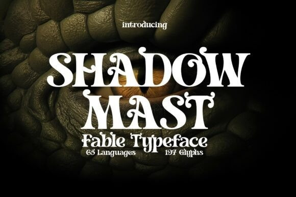 Shadowmast Font - Free Font