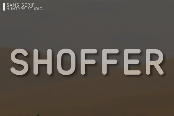 Shoffer Font - Free Font