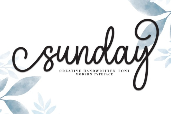 Sunday Handwriting Font - Free Font