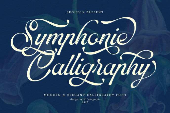 Symphonie Calligraphy Font - Free Font