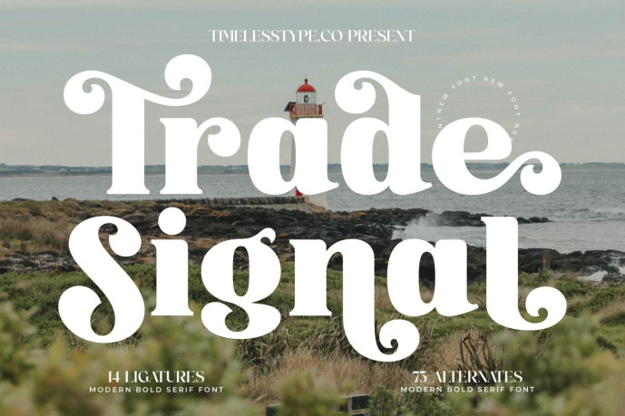Trade Signal Font - Free Font