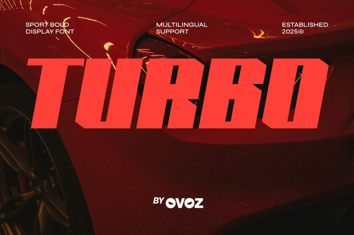 Turbo - Sports Font - Free Font