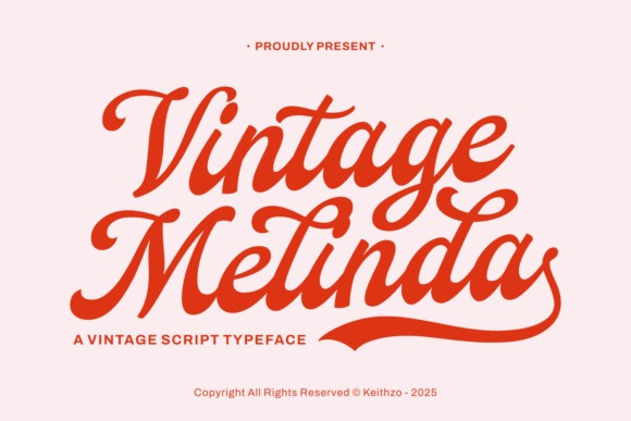 Vintage Melinda Script Font - Free Font