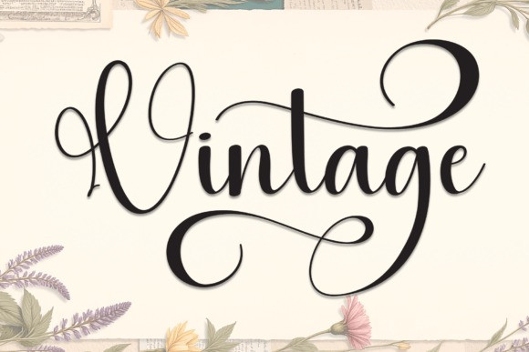 Vintage Script Font - Free Font