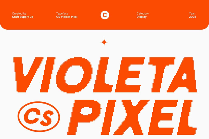 Violeta Pixel Font - Free Font