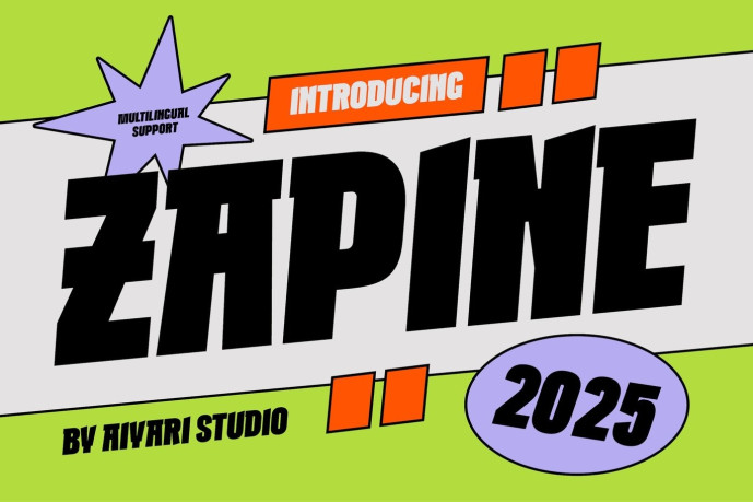 Zapine Font - Free Font