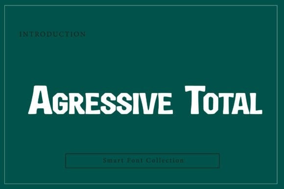 Agressive Total Font - Free Font