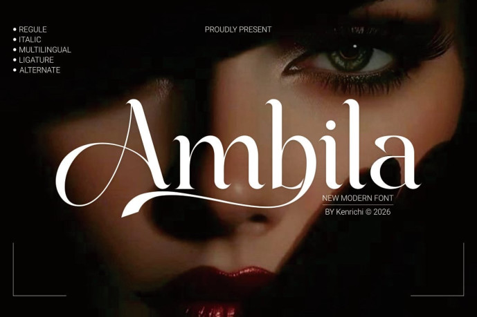 Ambila Font - Free Font