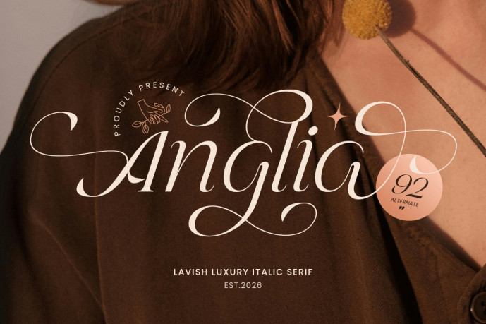 Anglia Font - Free Font