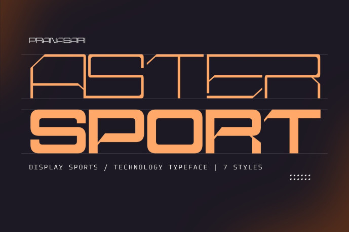 Aster Sport Font - Free Font