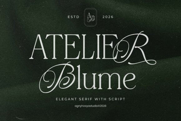 Atelier Blume Font - Free Font