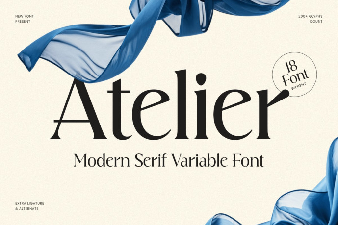 Atelier Font Family - Free Font