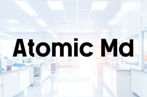Atomic Md Font - Free Font