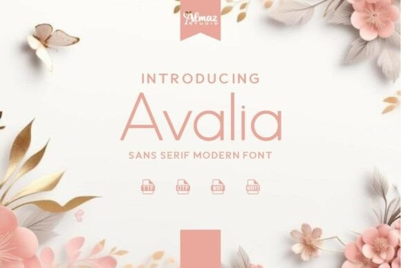 Avalia Font - Free Font