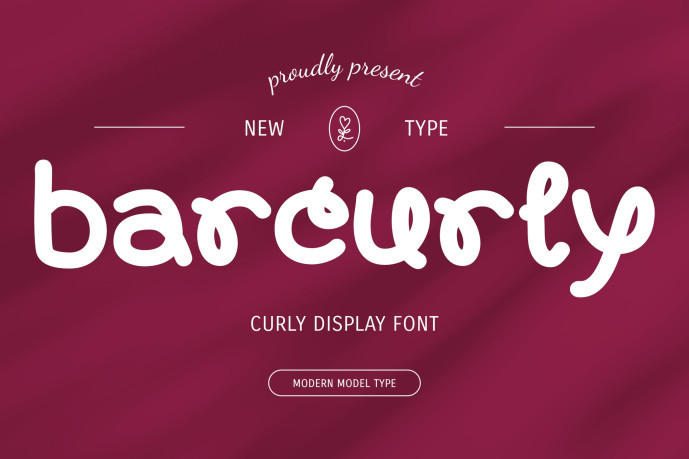Barcurly - Curly Display Font - Free Font
