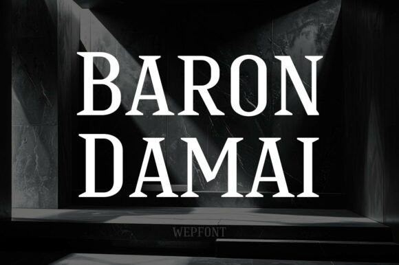 Baron Damai Font - Free Font