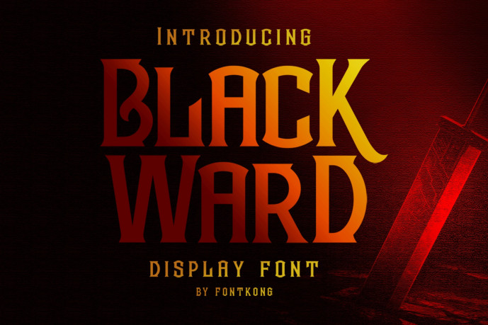 Blackward - Display Font - Free Font