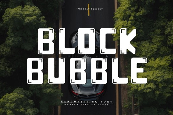Block Bubble Font - Free Font