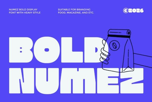 Bold Numez Font - Free Font