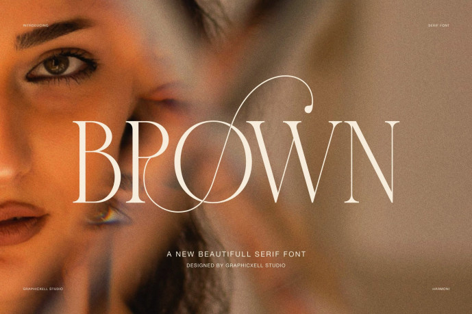 Brown - Brown Elegant Serif Font - Free Font