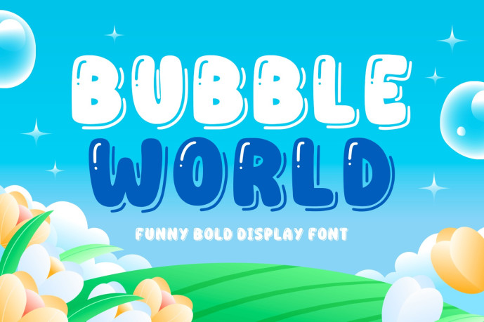 Bubble World Font - Free Font