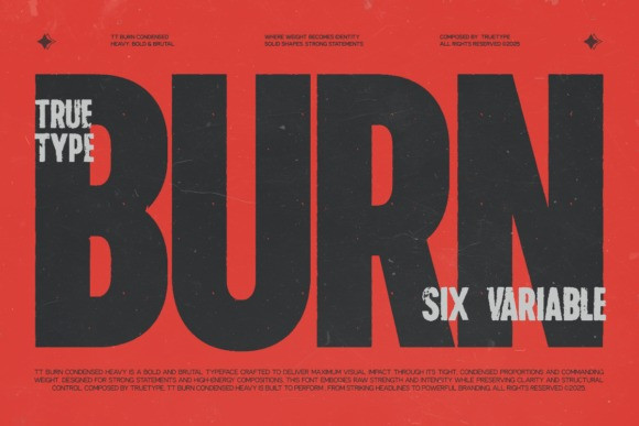 Burn Font - Free Font