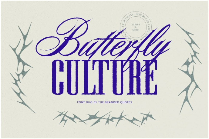 Butterfly Culture - Font Duo - Free Font