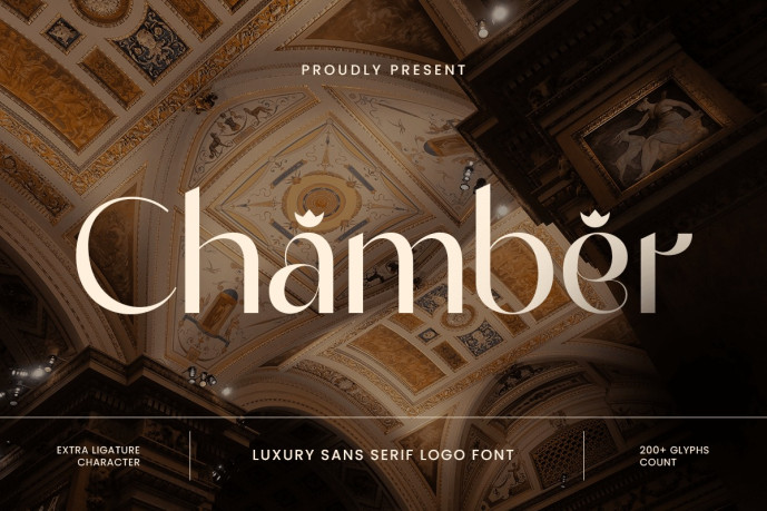 Chamber - Luxury Sans Font - Free Font