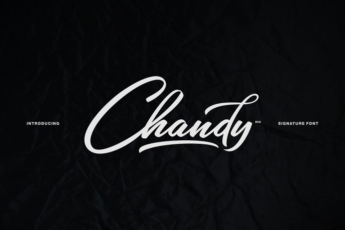 Chandy Script Font - Free Font